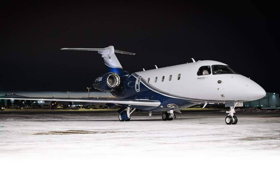 Embraer Praetor 500 Mid-Size Private Jet | AirSprint